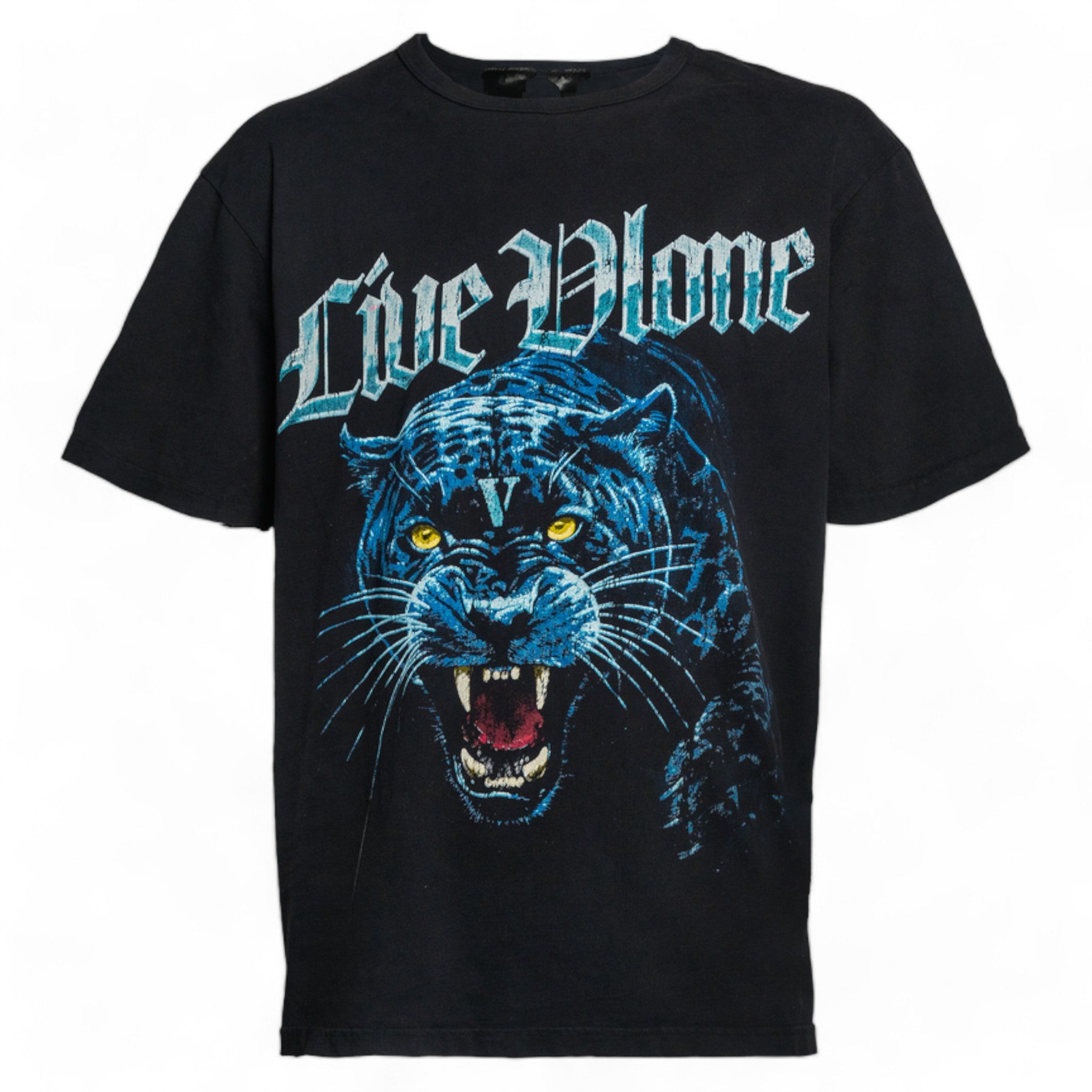 Vlone PVTHER Tee Black – Purple Carpet Miami