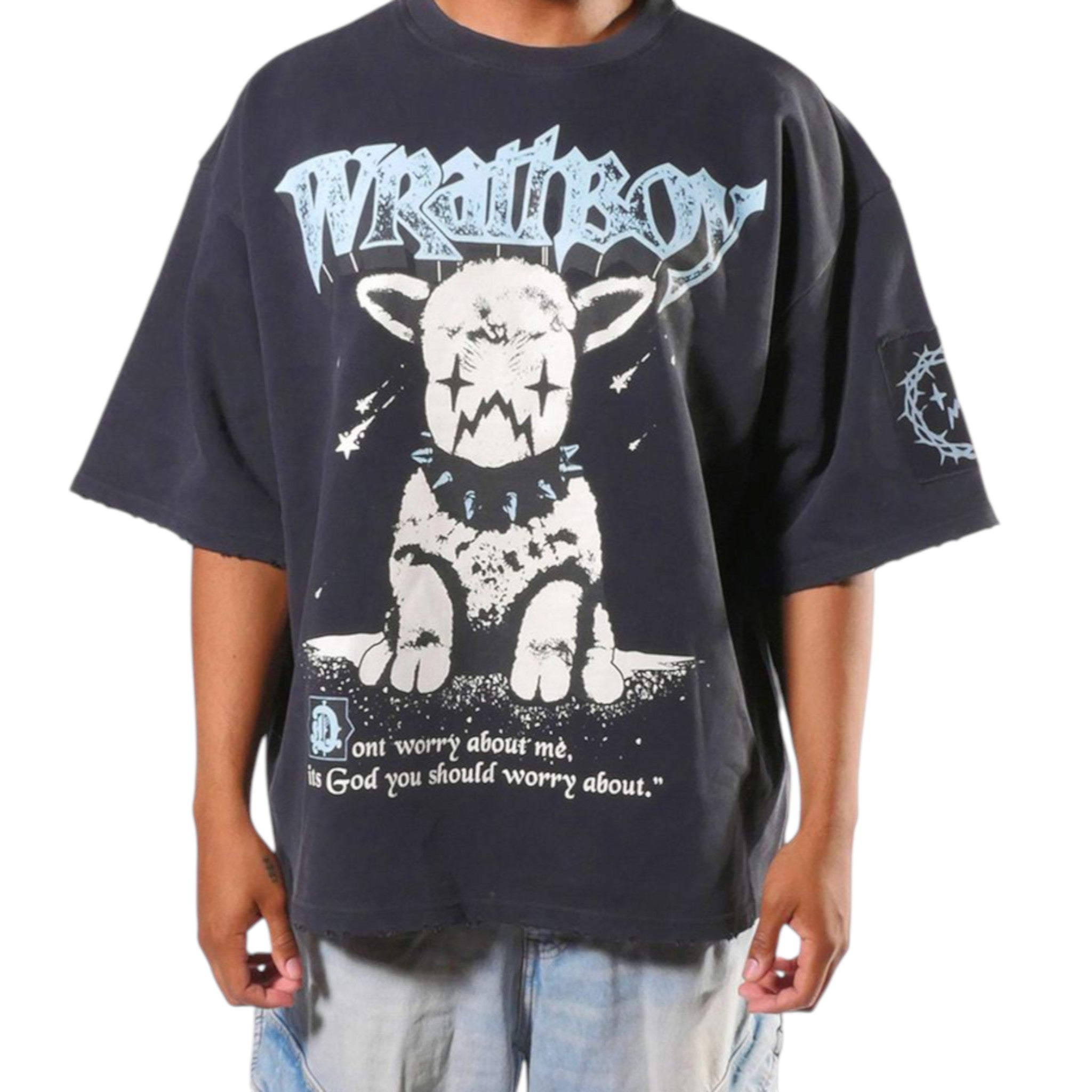 Wrathboy The Lord Is My Shepherd Tee – Purple Carpet Miami